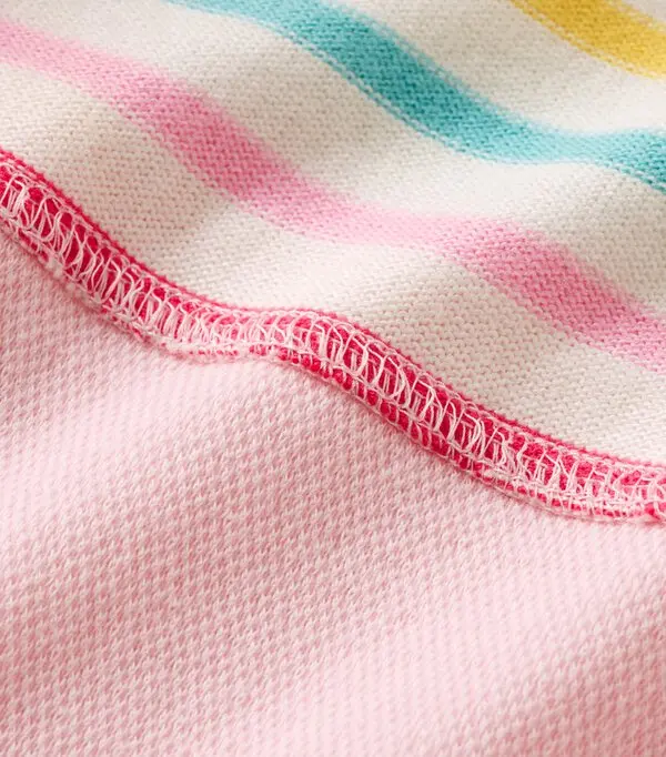 MIKI HOUSE Cotton Embroidered All-in-one