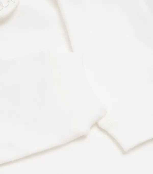 IL GUFO Cotton Bodysuit With Peter Pan Collar