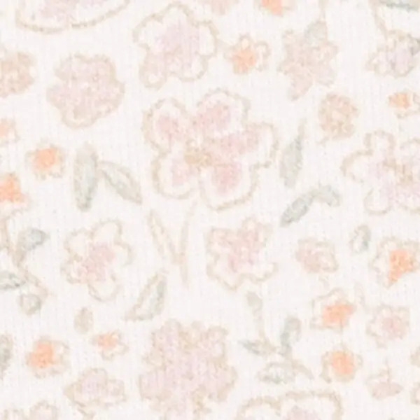 Petit Bateau Cotton Floral Zip-up All-in-one