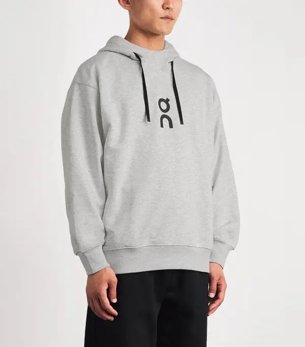 On Organic Cotton-blend Club Hoodie