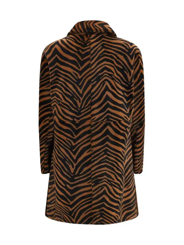 P.a.r.o.s.h Leopard Print Coat