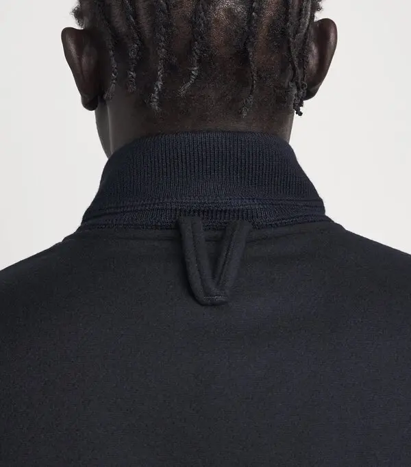 VALSTAR Virgin Wool "valstarino" Bomber Jacket