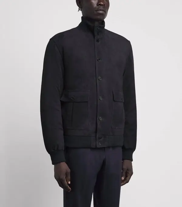 VALSTAR Suede Valstarino Bomber Jacket