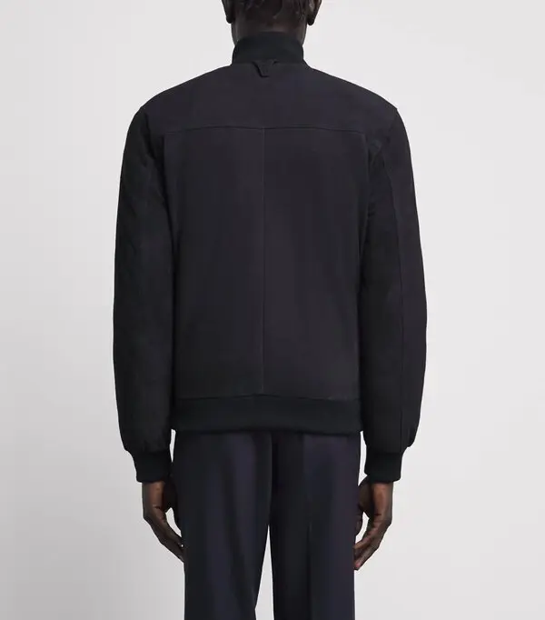 VALSTAR Suede Valstarino Bomber Jacket