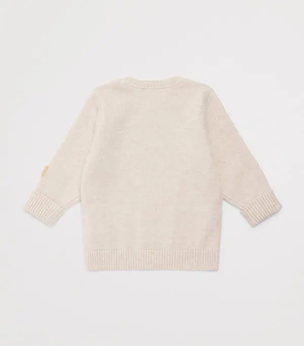 PUREBABY Cashmere Cable-knit Sweater