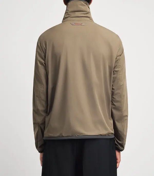 Sease Reversible Technical Nylon And Cotton Cashmere Blend Jacket