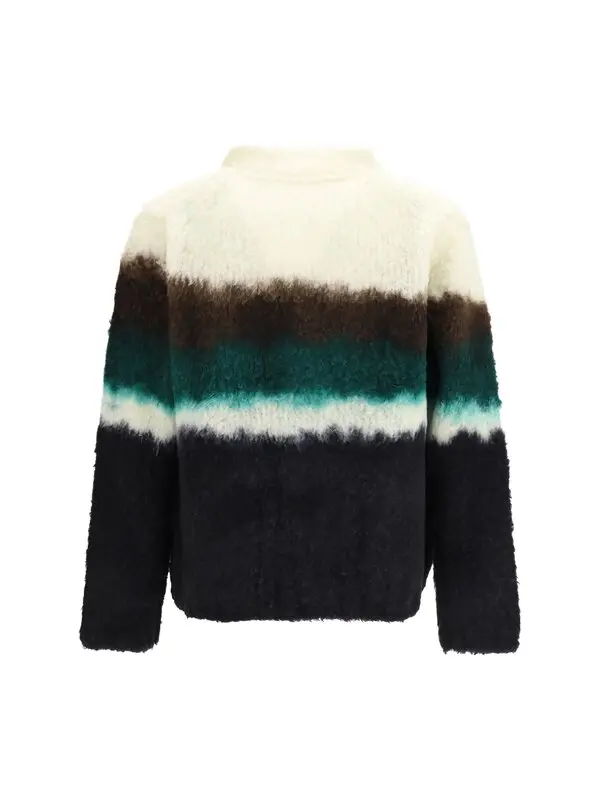 Sacai Chusen-dyed Wool Cardigan