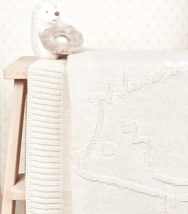 TARTINE ET CHOCOLAT Hedgehog Wool Blanket
