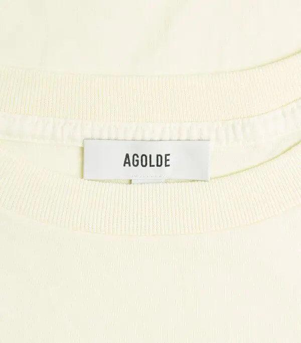 AGOLDE Organic Cotton Adine Shrunken T-shirt
