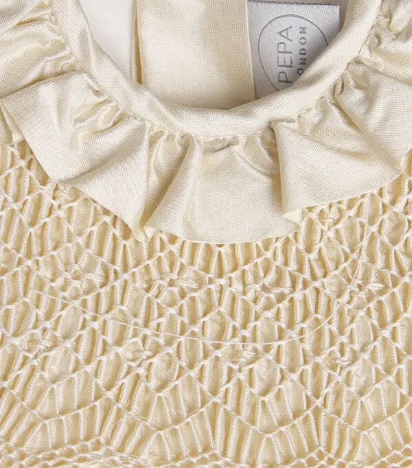 Pepa London Silk Smocked Dress