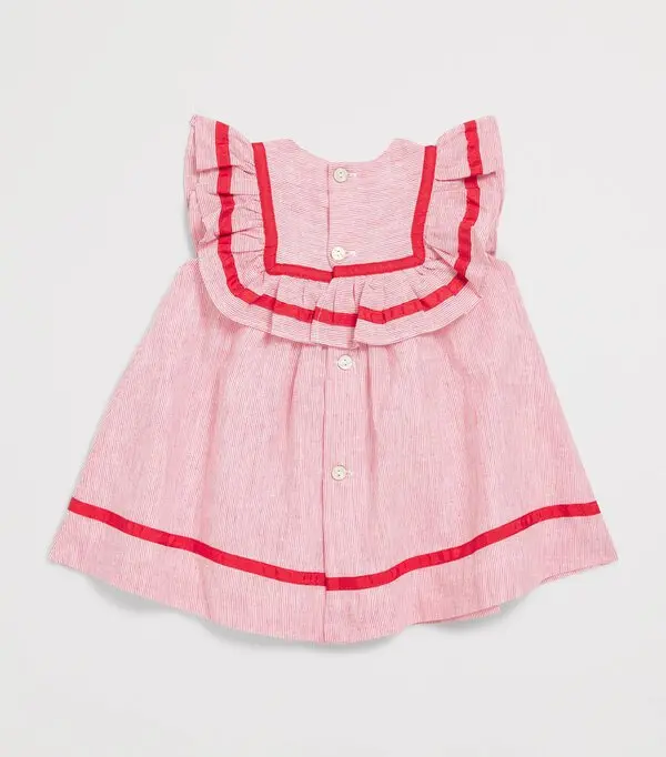 Pepa London Ruffle-bib Lawrence Dress