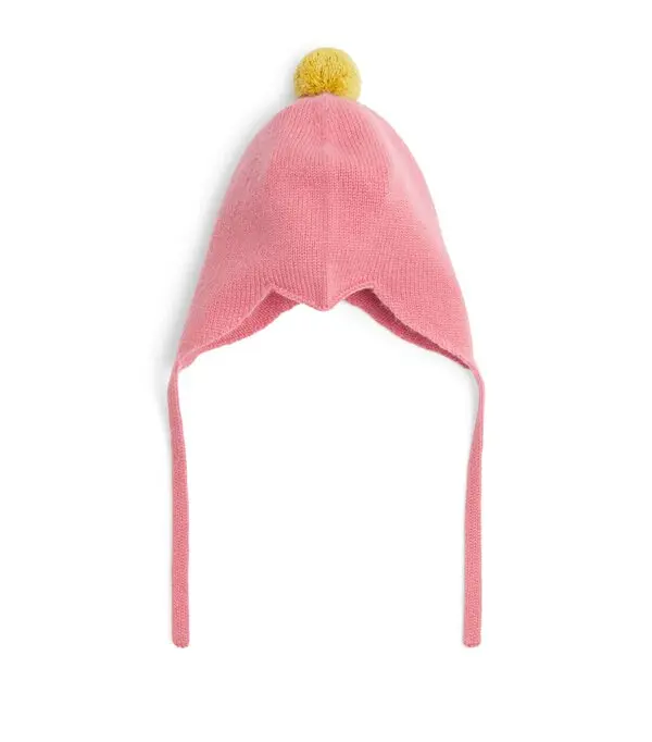 Rosie Sugden Cashmere Pom-pom Bonnet