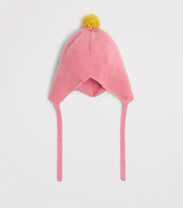 Rosie Sugden Cashmere Pom-pom Bonnet