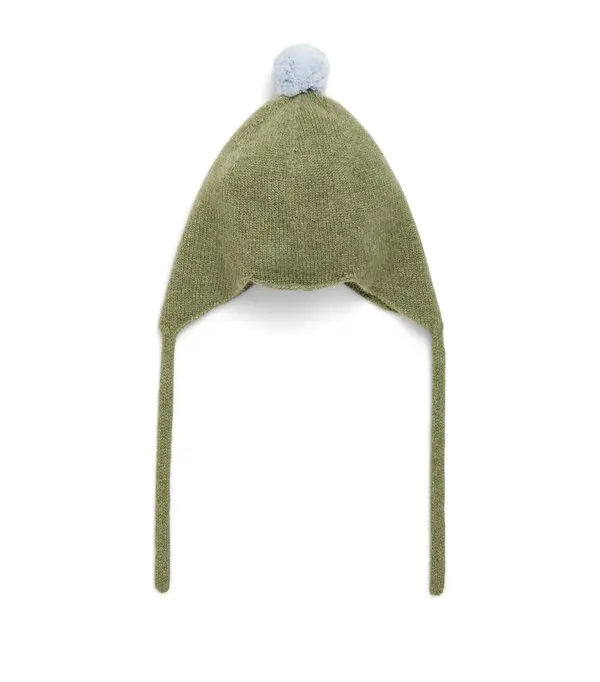 Rosie Sugden Cashmere Pom-pom Bonnet