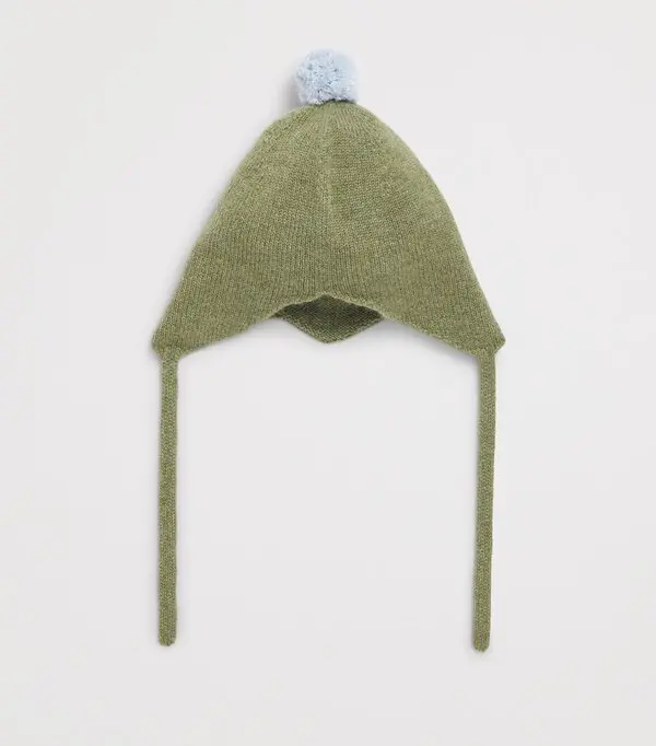Rosie Sugden Cashmere Pom-pom Bonnet