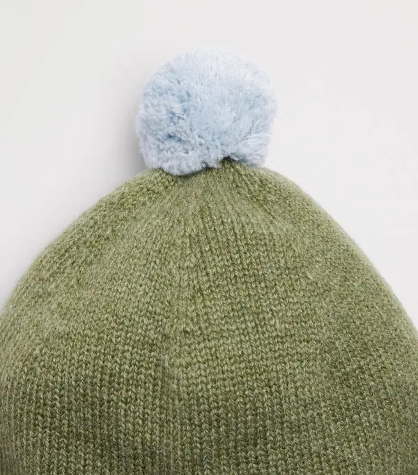 Rosie Sugden Cashmere Pom-pom Bonnet