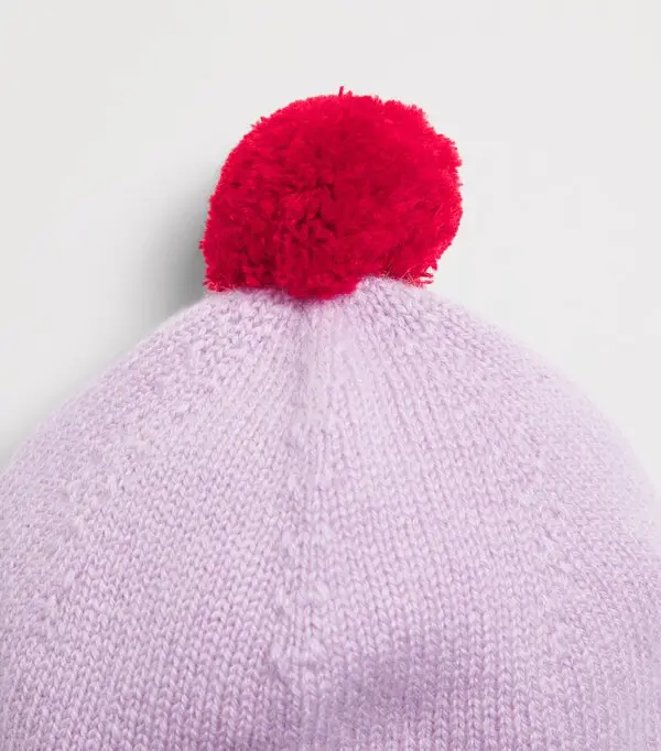 Rosie Sugden Cashmere Pom-pom Bonnet