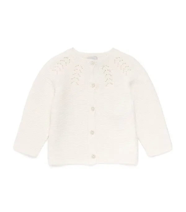 Pepa London Cotton Openwork Cardigan