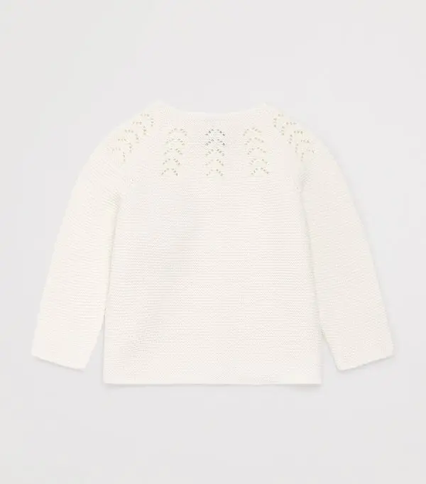 Pepa London Cotton Openwork Cardigan