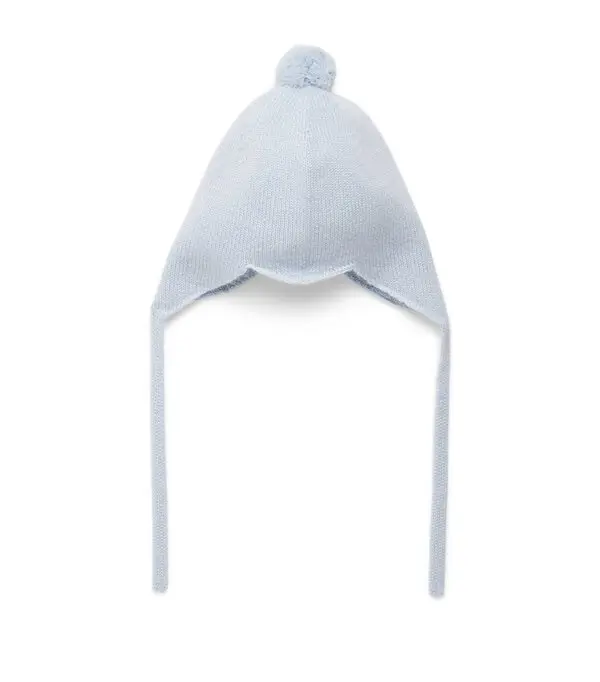 Rosie Sugden Cashmere Pom-pom Bonnet