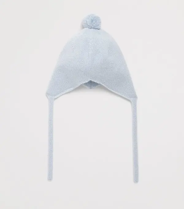 Rosie Sugden Cashmere Pom-pom Bonnet