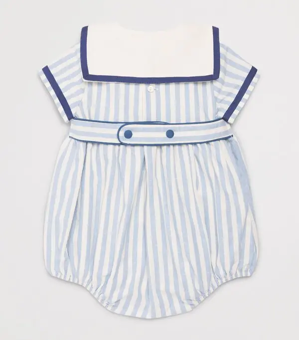 Pepa London Stripe Mariner Collar Playsuit