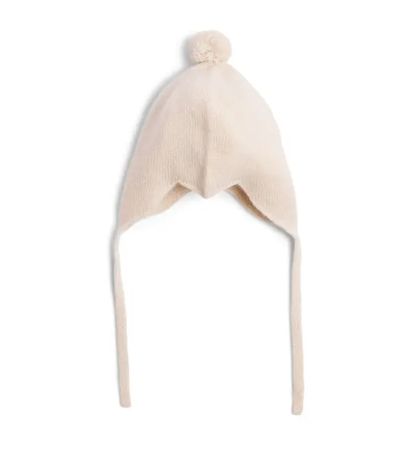 Rosie Sugden Cashmere Pom-pom Bonnet