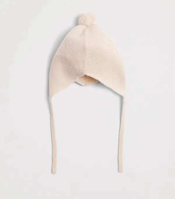 Rosie Sugden Cashmere Pom-pom Bonnet