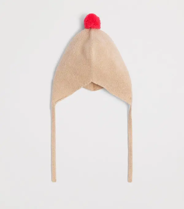 Rosie Sugden Cashmere Pom-pom Bonnet