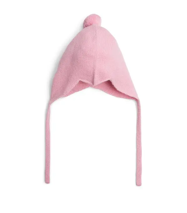 Rosie Sugden Cashmere Pom-pom Bonnet