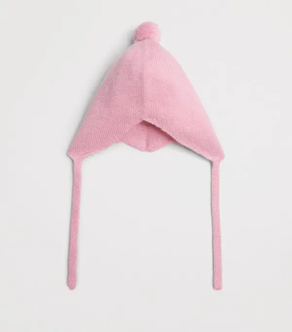 Rosie Sugden Cashmere Pom-pom Bonnet