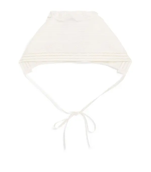 Pepa London Lace Bonnet - Blue