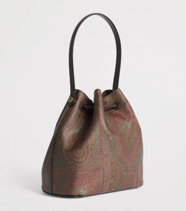 Etro Small Paisley Arnica Bucket Bag
