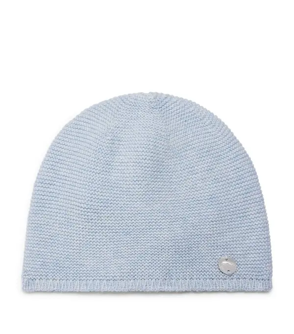 PAZ RODRIGUEZ Cotton Knit Beanie - Blue