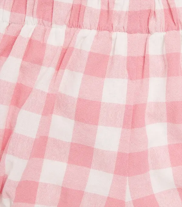 Pepa London Cotton Gingham Shorts