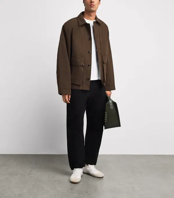 LEMAIRE Boxy Jacket In Broken Twill