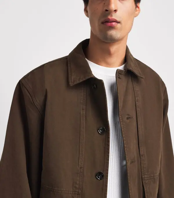 LEMAIRE Boxy Jacket In Broken Twill