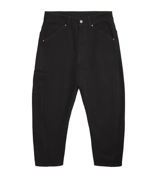 LEMAIRE Twisted Workwear Barrel Jeans - Black