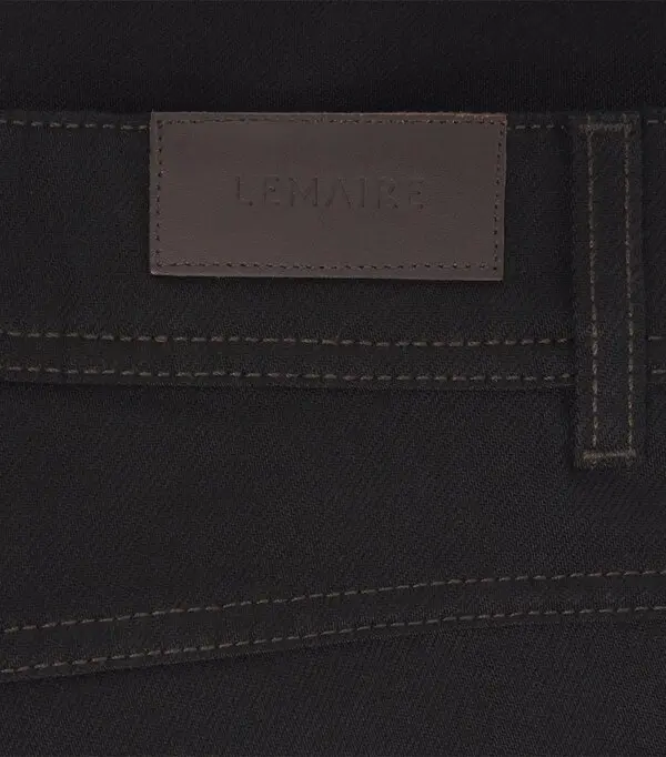 LEMAIRE Twisted Workwear Barrel Jeans - Black