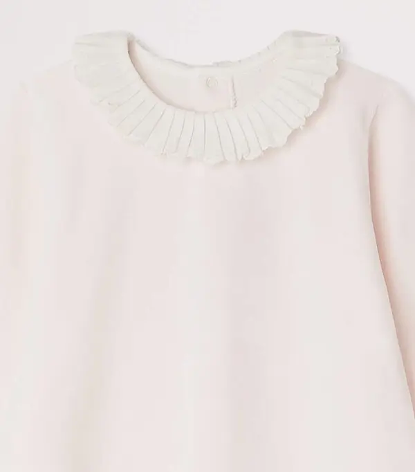 Bonpoint Cotton Blend Héritière All-in-one Pyjamas