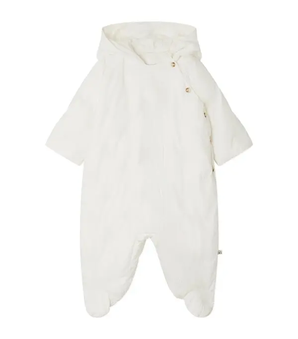 Bonpoint Organic Cotton Carmelo Snowsuit