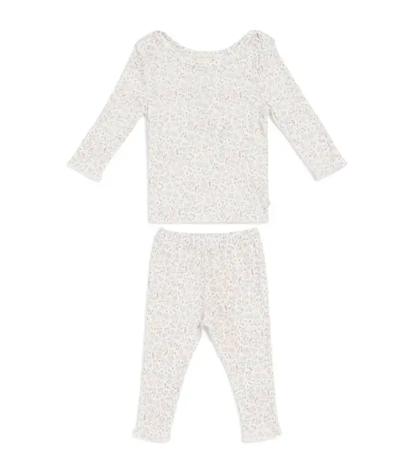 MARIE-CHANTAL Cotton Aluna Athena T-shirt And Leggings Set - Ivory