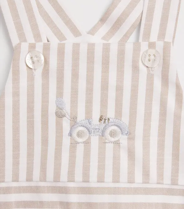 MARIE-CHANTAL Cotton Alfie Race Car Dungarees