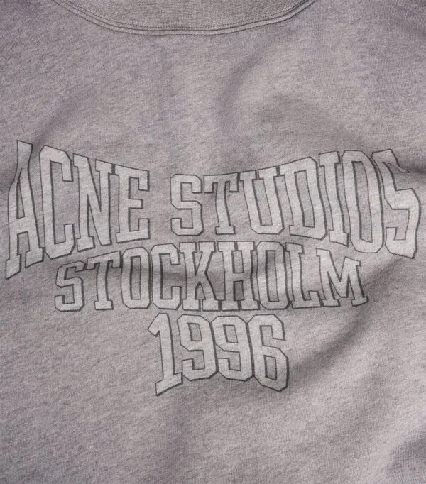 Acne Studios Cotton Logo Sweatshirt