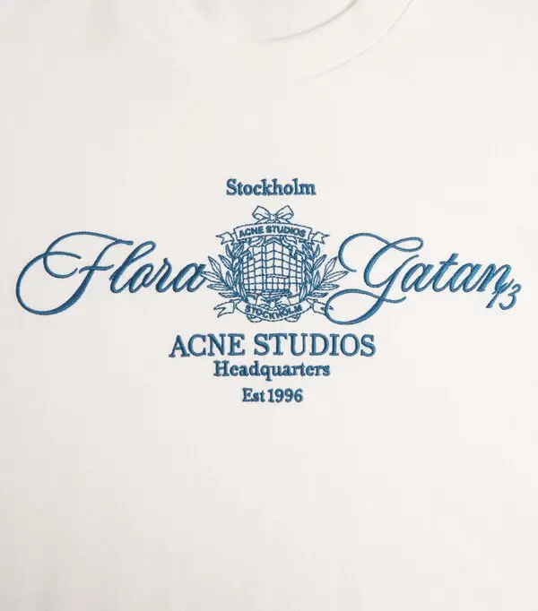 Acne Studios Cotton Logo T-shirt