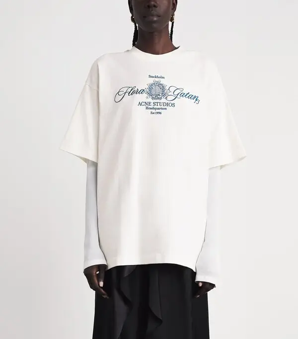 Acne Studios Cotton Logo T-shirt