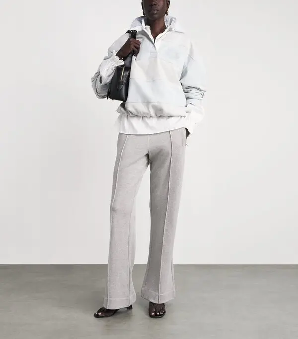 Acne Studios Cotton Logo Sweatpants - Grey