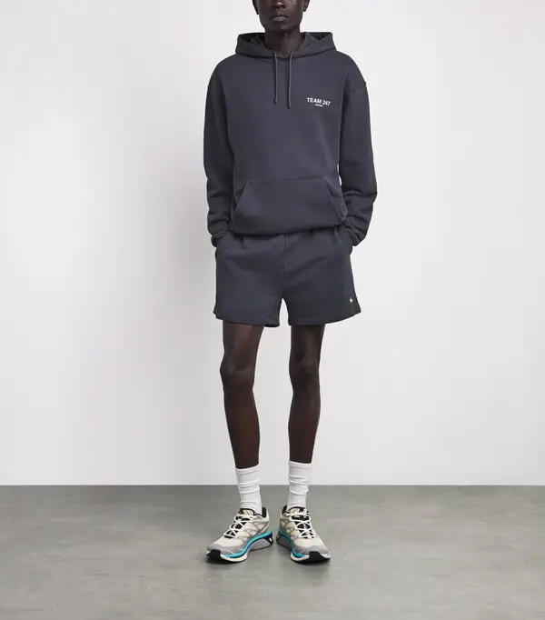 REPRESENT 247 Cotton Jersey Team Shorts