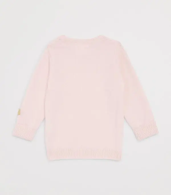 PUREBABY Cashmere Cable-knit Sweater