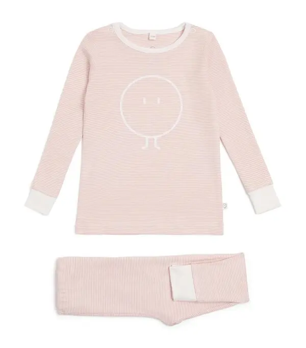 MORI Bamboo-blend Snoozy Pyjama Set - Pink